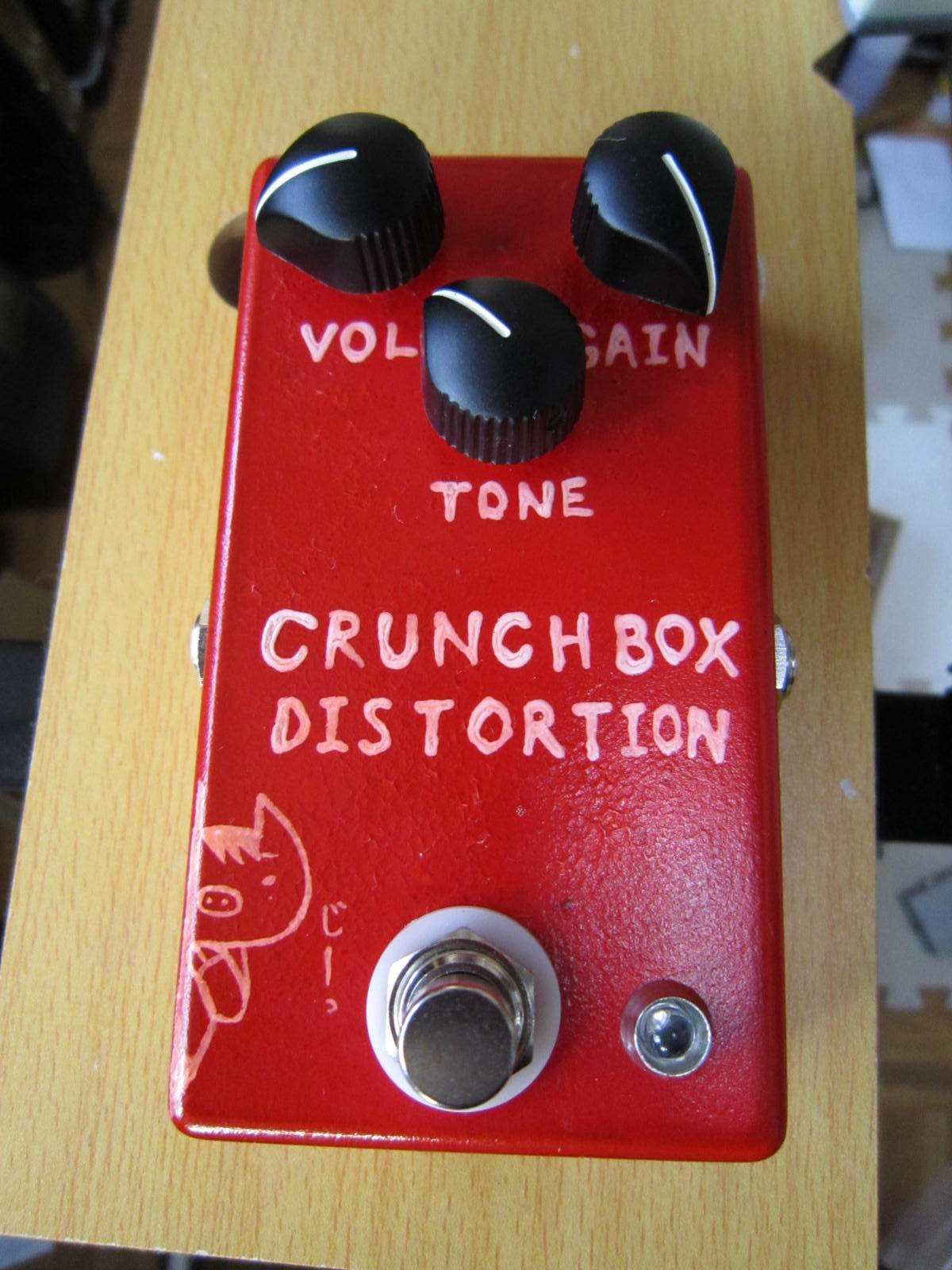 CRUNCH BOX DISTORTION: 備忘録 自作エフェクター道